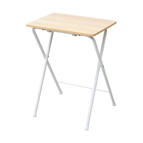 メーカー：ＹＡＭＡＺＥＮ 　品番：RYST-5040H(WN/WH2)   スタンディングにもおすすめの折りたたみミニテーブル　　※画像の商品はダークブラウン/ブラックになります。※画像の商品はダークブラウン/ブラックになります。組み立て不...