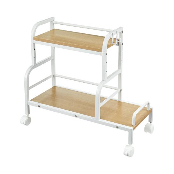 メーカー：ＹＡＭＡＺＥＮ　 品番：MUDB-70(NA/IV)  デスク下に2段分の収納スペースを。書類だけでなく、シューズやカバンも置ける。　　＜使用イメージ＞<br>商品の色はナチュラルになります。＜使用イメージ＞＜使用イメージ＞