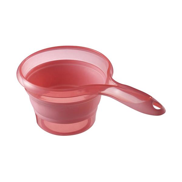 メーカー：伊勢藤   品番：I-523P   小さくたためる、やわらか素材。使用後はたたんでコンパクトに収納。