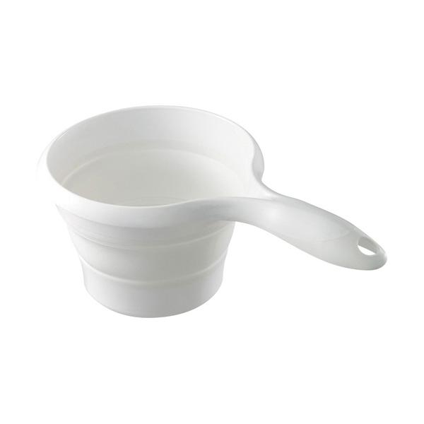 メーカー：伊勢藤   品番：I-523W   小さくたためる、やわらか素材。使用後はたたんでコンパクトに収納。