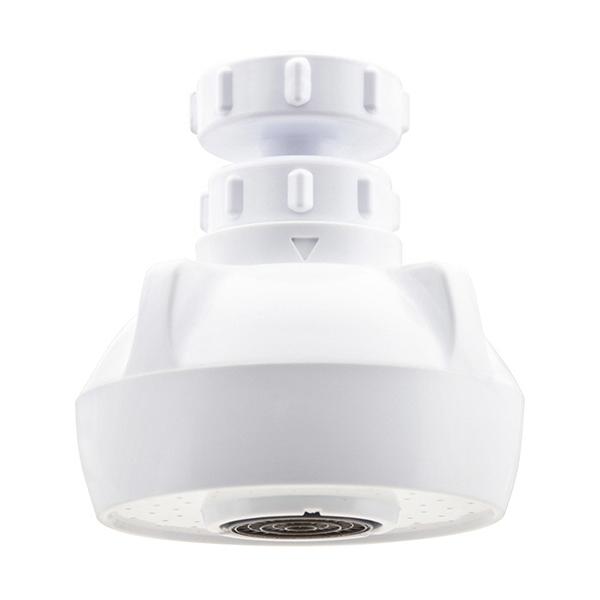 メーカー：カクダイ　 品番：GA-HK001  パイプの先端ネジに取付けて使用するキッチンシャワーです。　　＜2種類の水流に切替え可能＞＜取付可能なパイプ＞<BR>使用中のパイプの泡沫金具や整流器を外して取替えます。＜首振り機能...