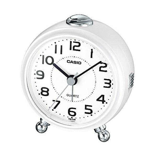メーカー：カシオ　 品番：TQ-149-7JF  二本足タイプの小型目覚ましクロックです。　　