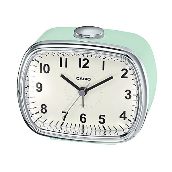 メーカー：カシオ　 品番：TQ-159-3JF  レトロカラーが特徴的なおしゃれなアラームクロックです。　　