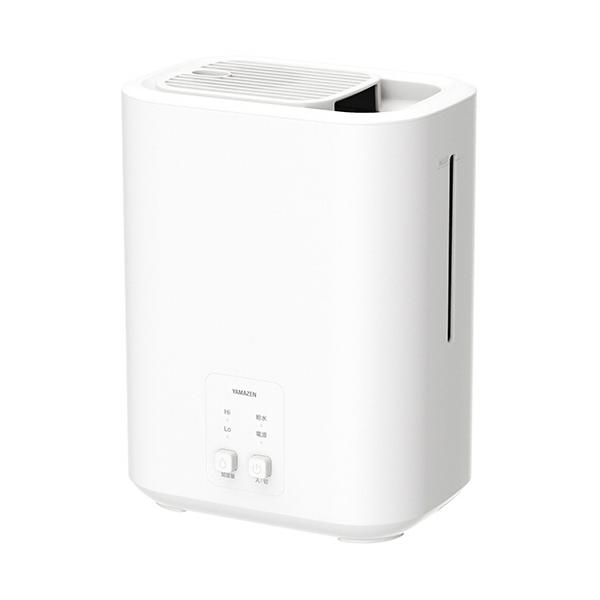 メーカー：ＹＡＭＡＺＥＮ  品番：KS-AA30(W)  上部から簡単に給水できる、シンプルでスタンダードなスチーム式加湿器