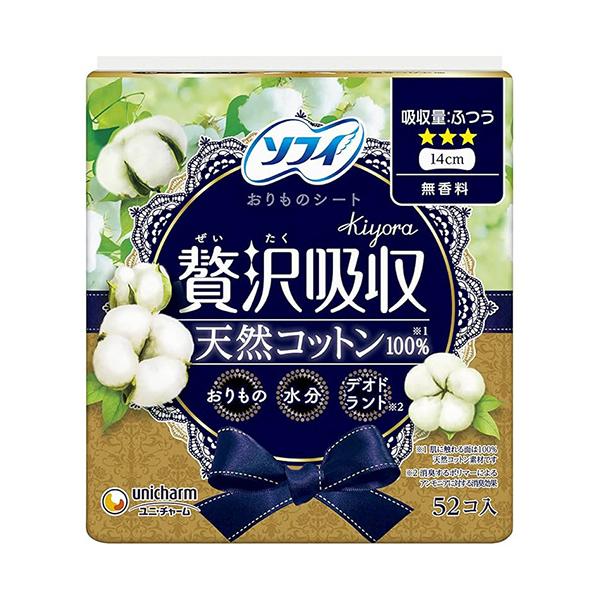 メーカー：ユニ・チャーム　 品番：356221  おりものケアに加えて水分ケアもできるおりものシート。　　