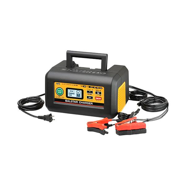 メーカー：大橋産業　 品番：2720  普通乗用車、バイク、トラックなどのバッテリーに充電できる。　　＜パッケージ＞＜本体正面＞＜本体背面＞充電ケーブルは本体に収納可能。