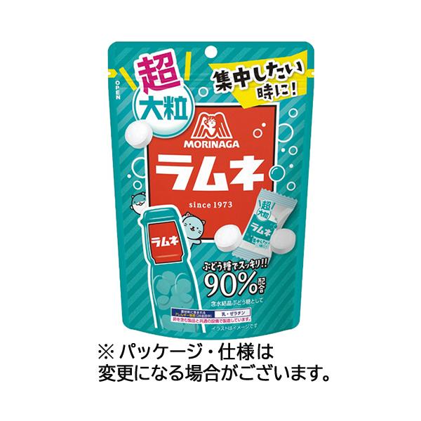 メーカー：森永製菓　品番：261052　個包装のぶどう糖配合大粒ラムネ。　