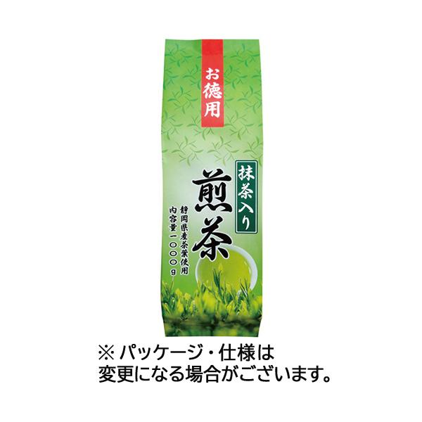 メーカー：三ツ木園 　品番：オトクヨウ マツチヤイリセンチヤ 1KG   煎茶と上質抹茶のまろやかな味わい。　　