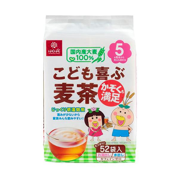 メーカー：はくばく　品番：143025　お子様もゴクゴク飲める、苦みの少ない麦茶です。