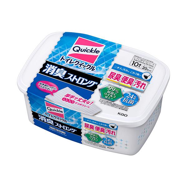 メーカー：花王　品番：311870　たっぷり洗浄液で拭きやすい！飛び散り汚れやニオイも１枚でスッキリ！