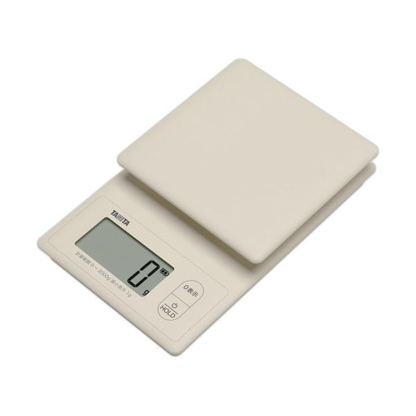 メーカー：タニタ　品番：KW-202 BE　防水・防じん仕様で水洗いOK！　
