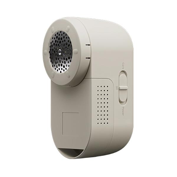 メーカー：マクセルイズミ　 品番：KC-NB325-H  生地に合わせて使い分け、ふわふわリングで仕上がり。　　2つのモードで生地に合わせた毛玉ケアが可能。スタンド付。2種類のふわふわリング付。＜リング取付イメージ＞<BR>※画...