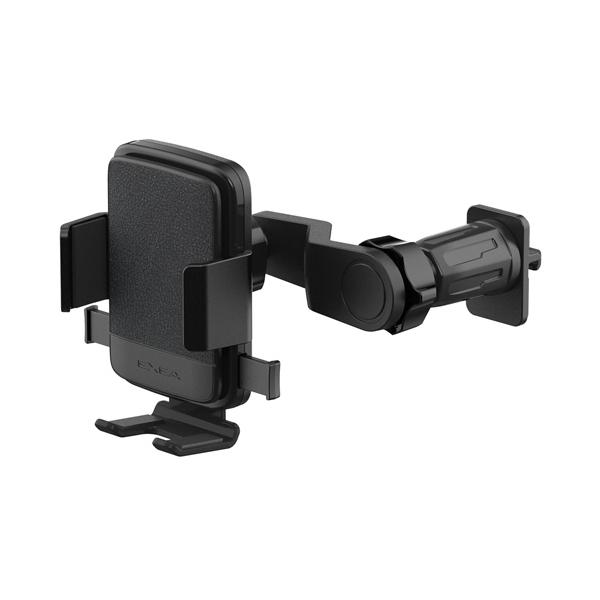 メーカー：星光産業　 品番：EC240  片手でスマートフォンを着脱できるスマホホルダーです。　　＜パッケージ＞＜付属品＞