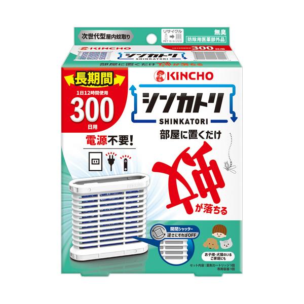 メーカー：大日本除蟲菊　ＫＩＮＣＨＯ　品番：250208　部屋に置くだけで蚊が落ちます。　