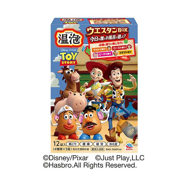 メーカー：アース製薬  品番：448146  今日は誰とお風呂で遊ぶ？トイ・ストーリーとのコラボパッケージ。