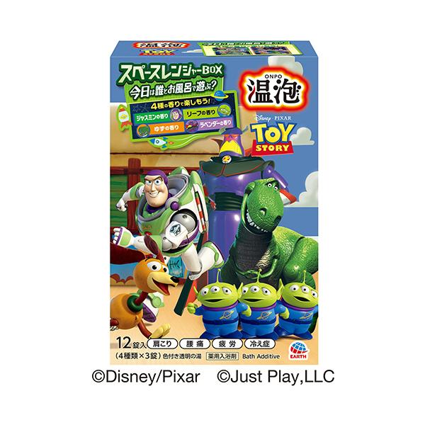 メーカー：アース製薬  品番：448147  今日は誰とお風呂で遊ぶ？トイ・ストーリーとのコラボパッケージ。