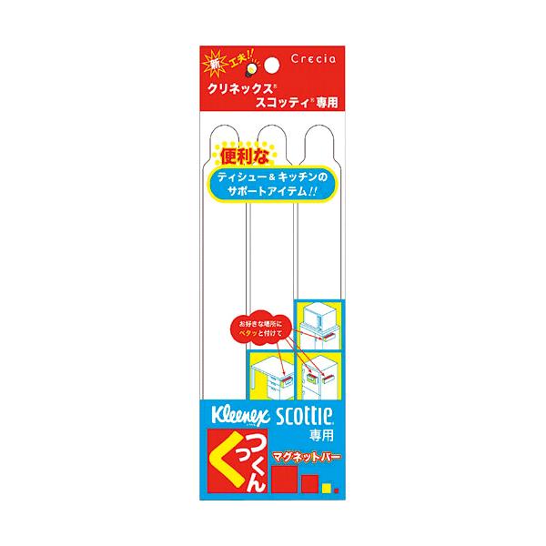 メーカー：日本製紙クレシア　品番：03330　ボックスティッシュをマグネットを使って固定できる便利アイテム。