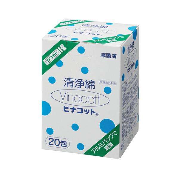 メーカー：カワモト　品番：033-622000-00　2つ折りなので、拡げても使用できる清浄綿です。衛生的で携帯に便利。