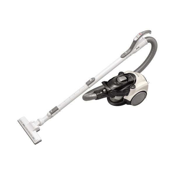 メーカー：シャープ 　品番：EC-CT12-C   【サイクロン】使いはじめの吸じん力が持続する遠心分離式サイクロン。　　ハンドルを回すとフィルターのゴミを自動でおそうじ。<br>＜イメージ＞