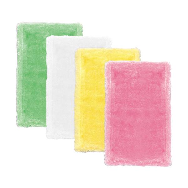 メーカー：アズマ工業 　品番：629003400   軽い油汚れなら洗剤なしで落とせます。　　＜グリーン＞＜ホワイト＞＜ピンク＞＜イエロー＞