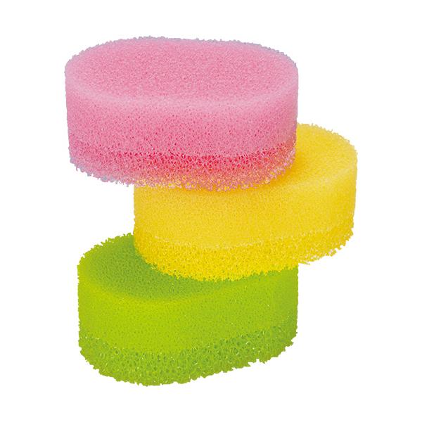 メーカー：アズマ工業   品番：371060000   水切れが良く、ゆたかな泡立ちの2層スポンジ！