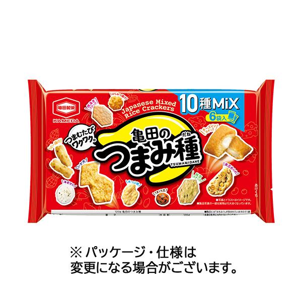 メーカー：亀田製菓　 品番：205601  つまむたび、ワクワク。1個包装で10種の味わいが楽しめます。　　