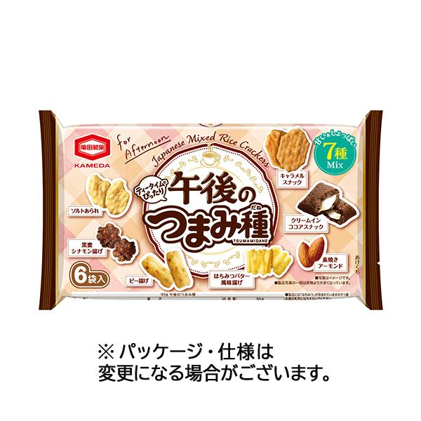 メーカー：亀田製菓　 品番：205505  つまむたび、ワクワク。1個包装で7種類の味わいが楽しめます。　　