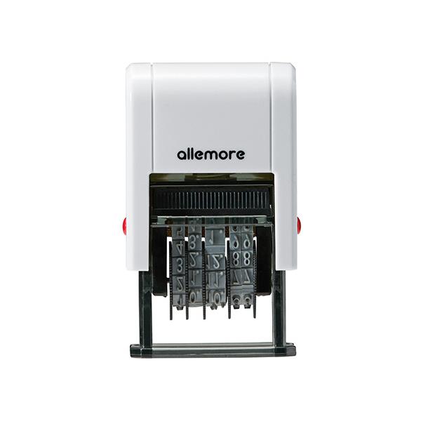 メーカー：シヤチハタ　 品番：PEL-DC2/H  裏抜けしにくい回転日付スタンプ。　　＜パッケージ＞＜使用イメージ＞