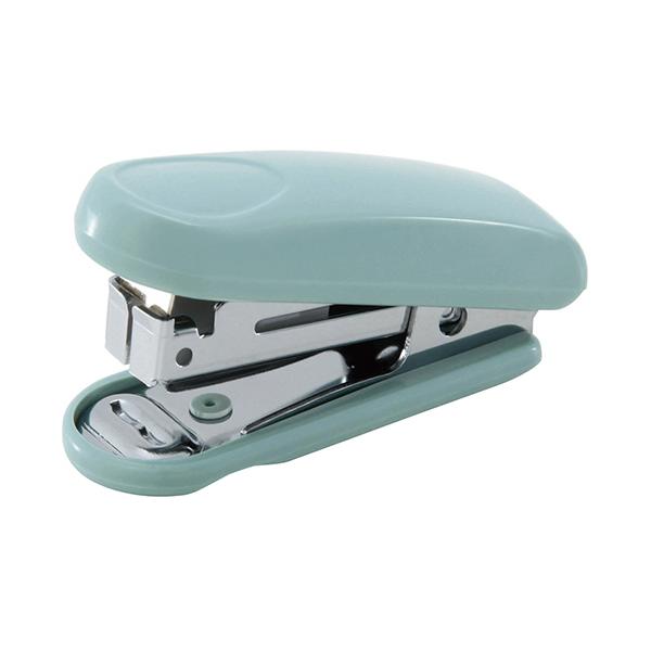 メーカー：マックス　 品番：HD-10P/KG  デスク周りをスッキリ保てる！コンパクトサイズのホッチキス。　　＜イメージ＞＜収納イメージ＞