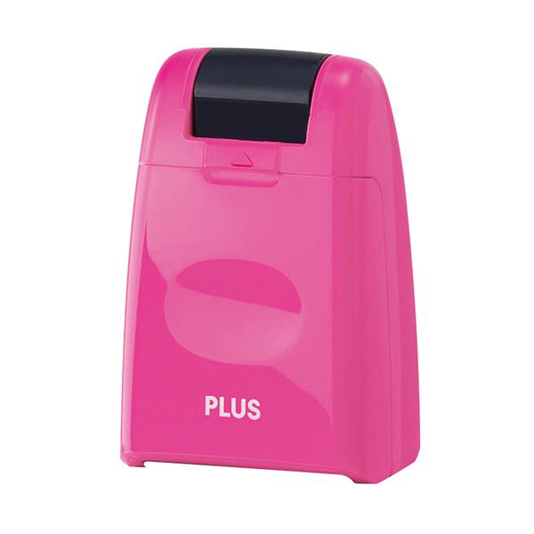 メーカー：プラス 　品番：IS-500CM-B ピンク   曲面やデコボコ面にも使用可能！　　＜パッケージ＞<br>※メーカー都合によりパッケージが変更になる場合がございます。