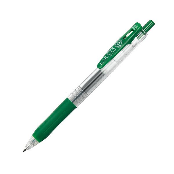 メーカー：ゼブラ 　品番：JJ15-VIR   サラサラと書ける0.5mmのノック式ジェルボールペン。事務用やノート書きに！　　＜使用イメージ＞厚いボードや厚手の生地にもはさめます。＜イメージ＞
