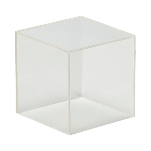 メーカー：クルーズ 　品番：AB-100   透明アクリル3mm厚の5面体ボックス。商品のディスプレイや埃よけに便利！　　