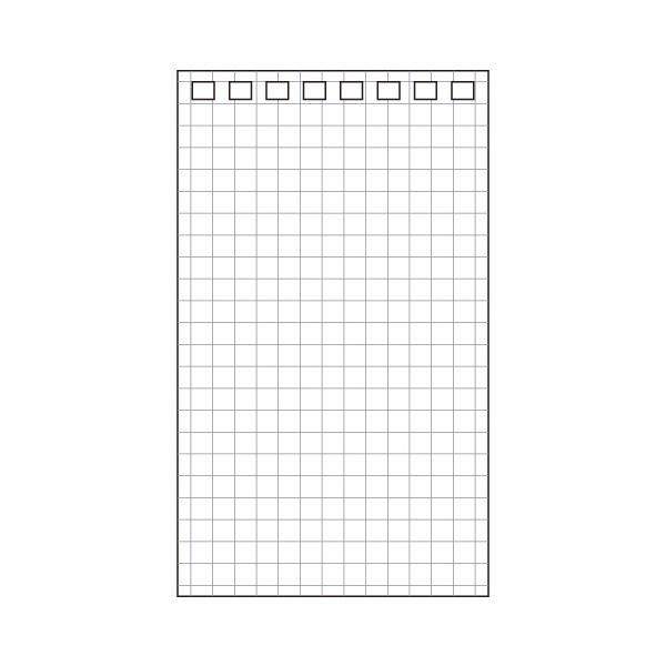 メーカー：リヒトラブ　品番：N-1660S　ツイストリング・ノート（メモサイズ）の交換用専用リーフ。