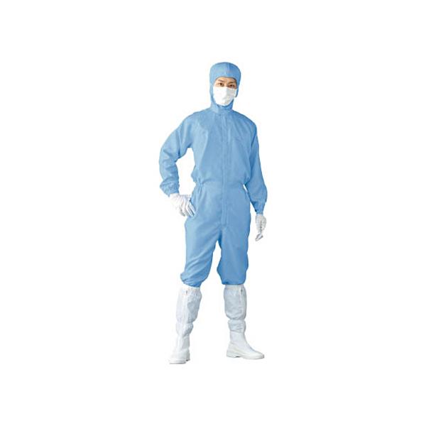メーカー：東洋リントフリー　品番：FH199C02M　徹底したコストダウンにより生まれた価格競争力を備えた汎用性の高い防塵服です。