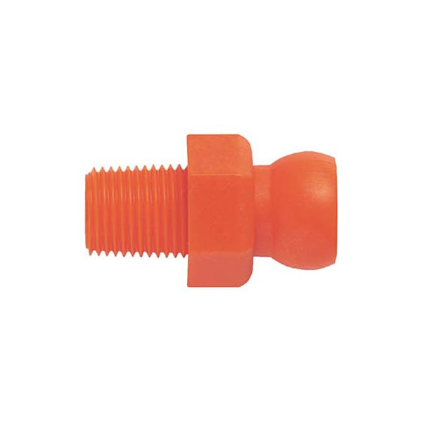 メーカー：ＴＲＵＳＣＯ　品番：PCL4C01　材質はポリアセタール樹脂を使用しており、機械的強度、耐疲労性、寸法安定性、耐油、耐薬品性に優れています。また、使用温度域も-30℃〜+80℃と広いのが特長です。