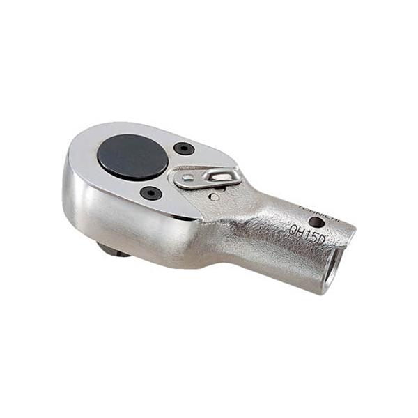 メーカー：東日製作所　品番：QH10D　QH型ラチェットヘッドは狭い場所で、締め付け振幅が小さく楽な作業ができます。