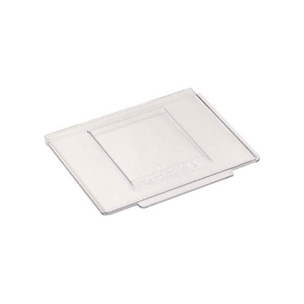 メーカー：ＴＲＵＳＣＯ　品番：K20FTM　樹脂製ハンドビン（ボックス）の大（容量5L）用の透明フタです。