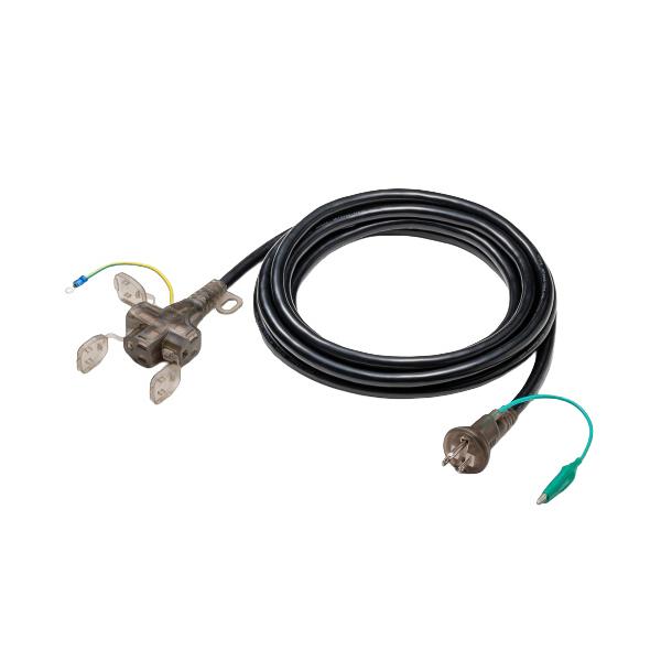 メーカー：サンワサプライ　 品番：TAP-EX36B-3  工場や倉庫内で使用できる防塵延長コード　　