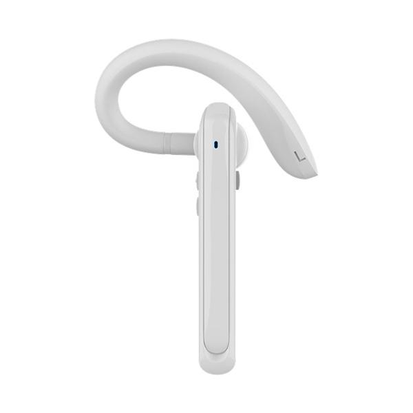 メーカー：ナガオカ　 品番：MINC01WH  左右どちらでも装着可能なインイヤー型片耳ワイヤレスイヤホン　　＜パッケージ＞＜パッケージ裏面＞