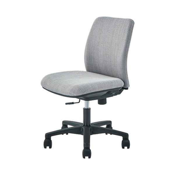 メーカー：オカムラ　 品番：8CB5KA-FMU1  小柄な方も足が着きしっかり座れるコンパクトチェア　　＜バックスタイル＞＜寸法図＞<br>単位：mm脚幅560mmで幅のせまい机にも収まりやすい。＜可動肘（別売）取付けイメージ＞