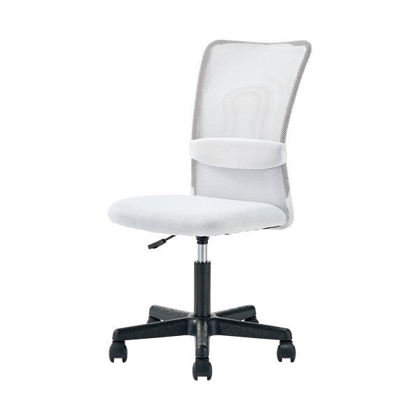 メーカー：ＹＡＭＡＺＥＮ 　品番：EHL-50(WH/BK)   シンプルでコンパクトなメッシュチェア。　　＜バックスタイル＞＜寸法図＞<br>単位：mmランバーサポート付。<br>※商品の色はホワイト／ブラックにな...