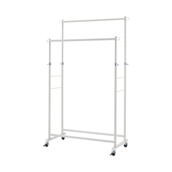 メーカー：ＹＡＭＡＺＥＮ 　品番：DDSH-W(SMW)   部屋になじみやすい、シンプルなハンガー。　　＜使用イメージ＞