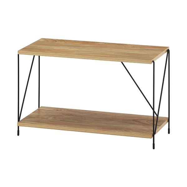 メーカー：不二貿易 　品番：C/D77559   差し込むだけの簡単組み立て！工具不要オープンラック　　＜寸法図＞＜使用イメージ＞