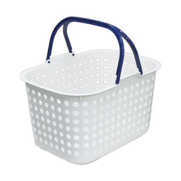 メーカー：平和工業　品番：L-606アサガタWH　頑丈なハンドル付きで、持ち運びに便利。