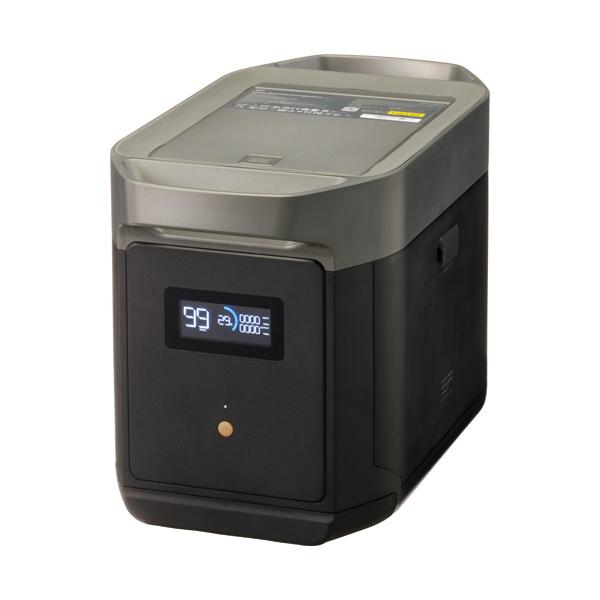 メーカー：エコフロー 　品番：EFDELTA2MAXEB   エコフロー　DELTA 2 MAX専用エクストラバッテリー　　