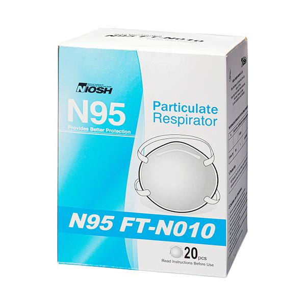 メーカー：アマノ   品番：AM-FT-N010   NIOSH認定 高品質N95使い捨てマスク
