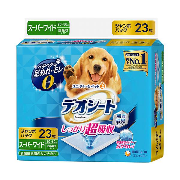 メーカー：ユニ・チャーム 　品番：676066   瞬間吸収体がオシッコを瞬間吸収して、広げないペットシートです。　　