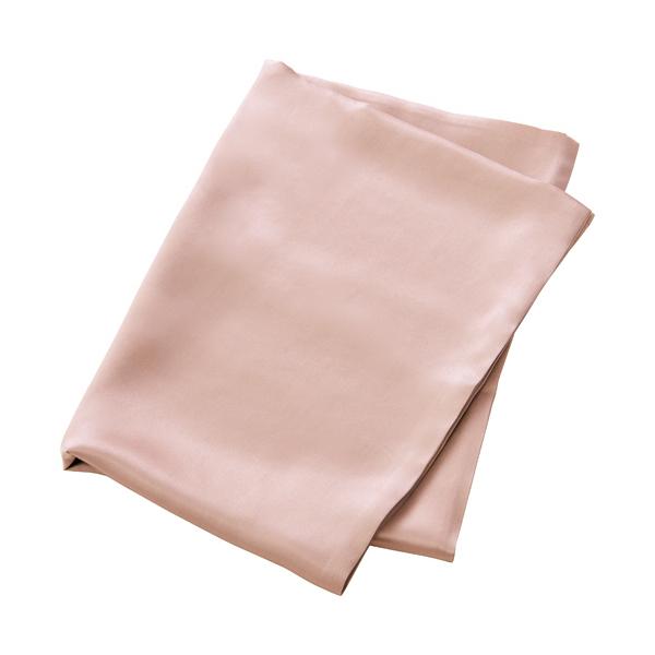 メーカー：大津コーポレーション  品番：PC4749-3  シルクならではの光沢と肌にやさしいピローケース。