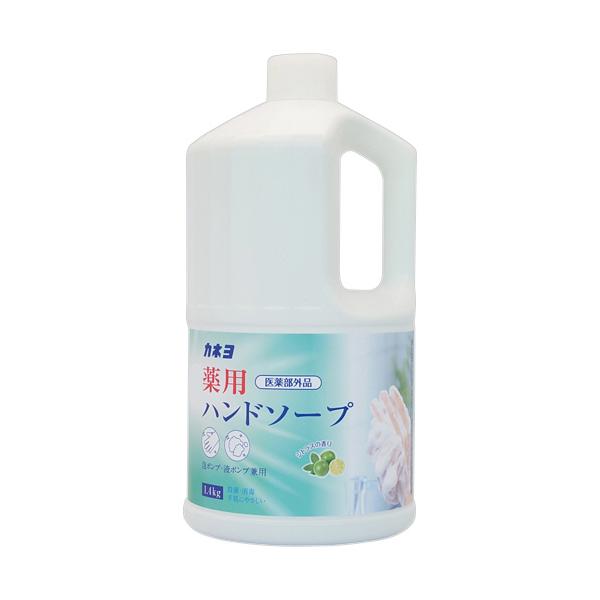 メーカー：カネヨ石鹸　 品番：500133  ヤシ油を使用した手肌にやさしいつめかえ用ハンドソープ。　　