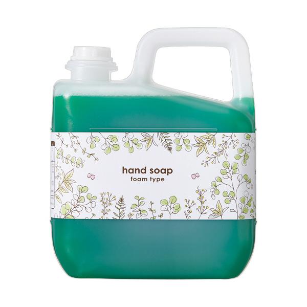 メーカー：オリジナル 　品番：76843   RSPO認証の植物油を使用した環境にやさしい薬用泡ハンドソープ。　　詰替に便利なノズルキャップ付。
